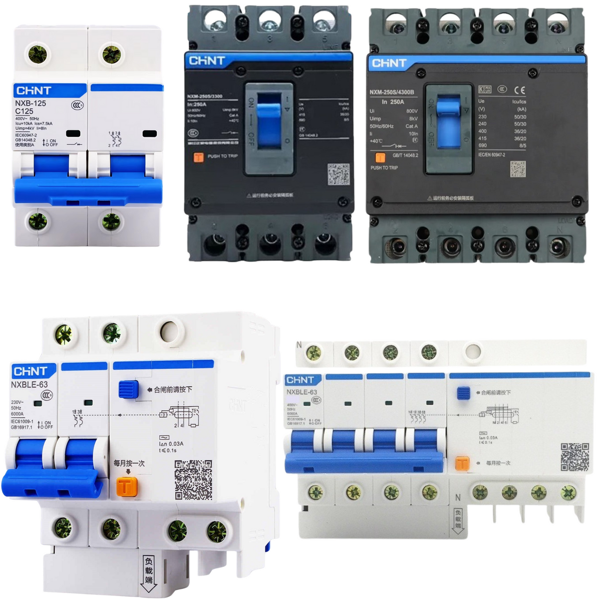 MCCB, RCCB, MCB — Standard Electric Co.