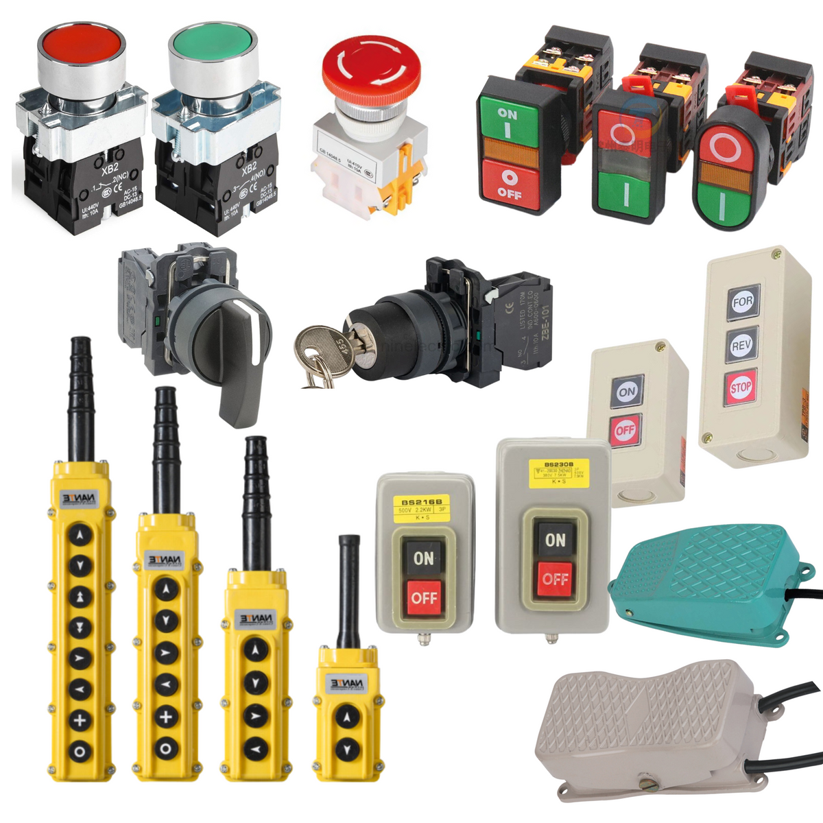 Push Buttons & Industrial Sockets | Control & Connectivity Solutions ...