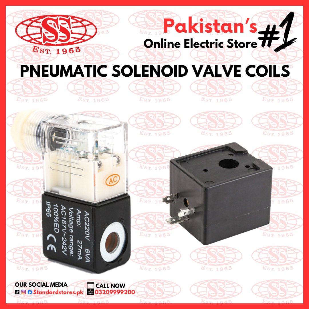 Pneumatic Solenoid Valve Coils — Standard Electric Co.