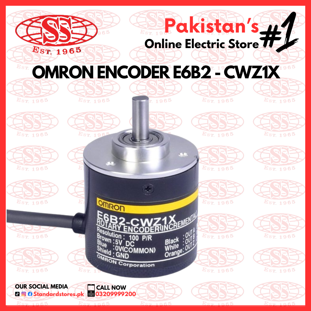 Omron E6B2-CWZ1X Incremental Rotary Encoder — Standard Electric Co.