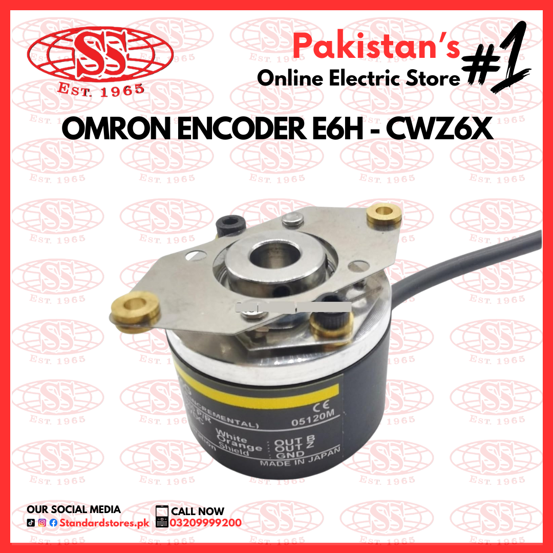 Omron Encoder E6H - CWZ6X High Resolution Rotary Encoders — Standard ...