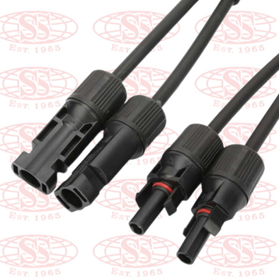MC4 2 IN 1 Y-Branch Connector — Standard Electric Co.