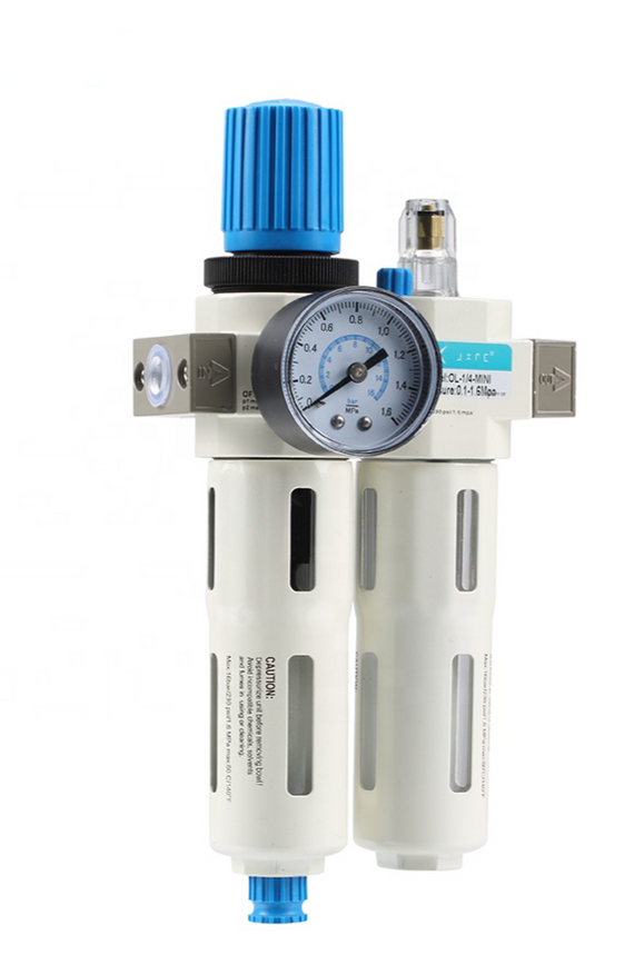16 bar Pneumatic air Filter Regulator Lubricator FRL unit — Standard Electric Co.