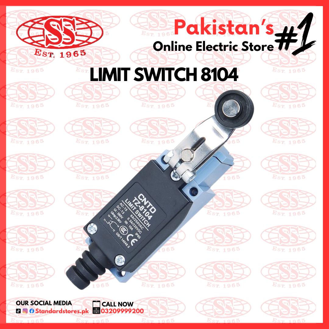 Limit Switch (8104, 8108, 8111, 8112) Made in China — Standard Electric Co.