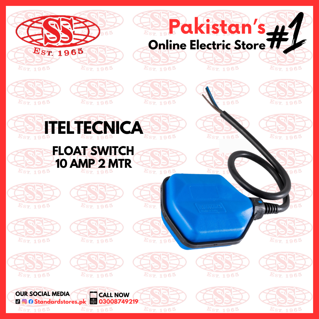 Float Switch ITALTECNICA Italy for Water Tanks — Standard Electric Co.