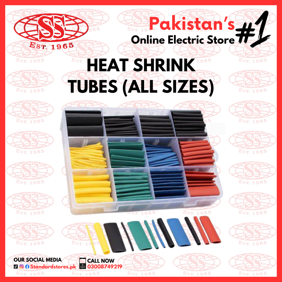 Wire Insulation Heat Shrink Tubes (Per/ft) (All Sizes) — Standard ...