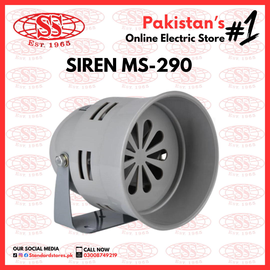 Alarm Hooter/Sirens MS-190 / MS-290 / MS-390 / MS-490 — Standard ...