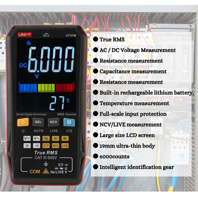 Digital Smart Multimeter UNI-T UT121B — Standard Electric Co.