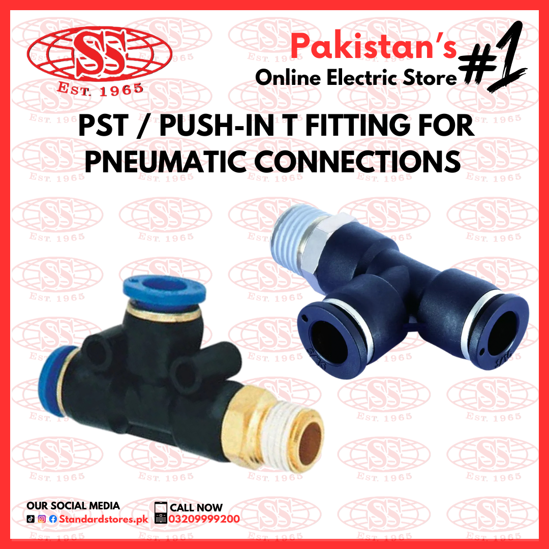 PST / Push-in T Fitting For Pneumatic Connections — Standard Electric Co.