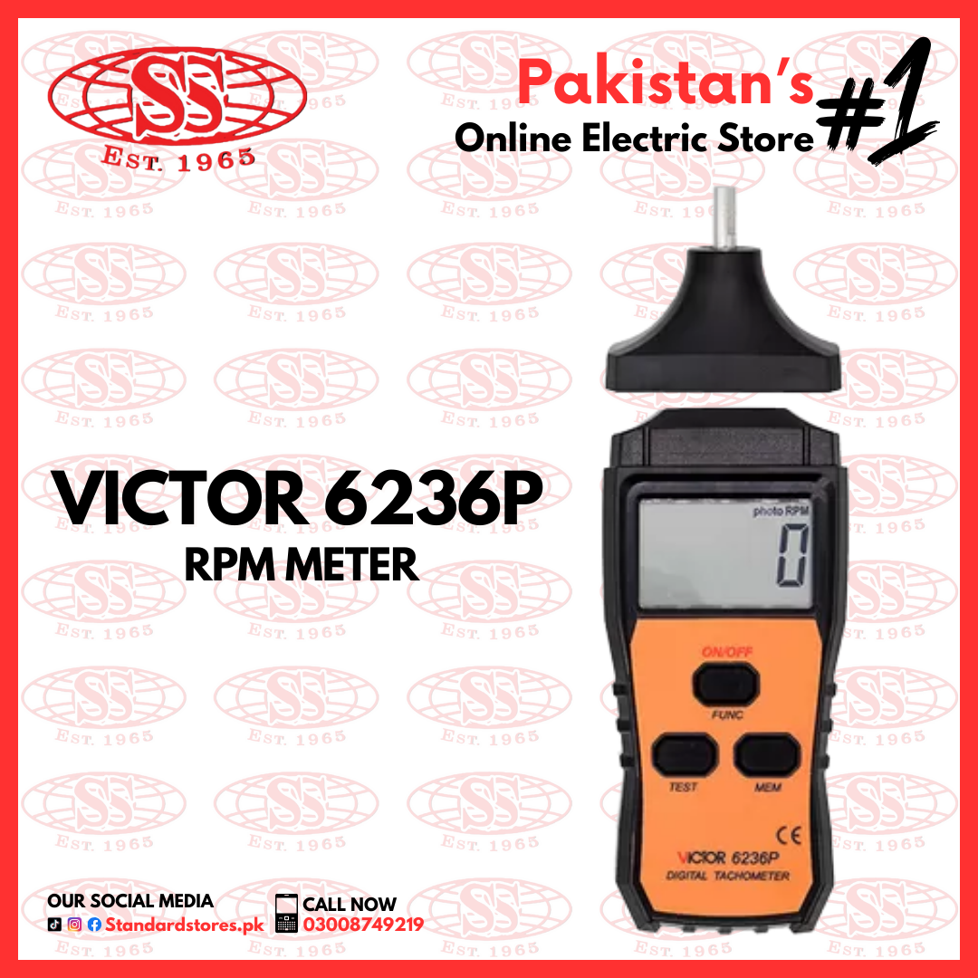 Victor 6236P RPM Meter — Standard Electric Co.