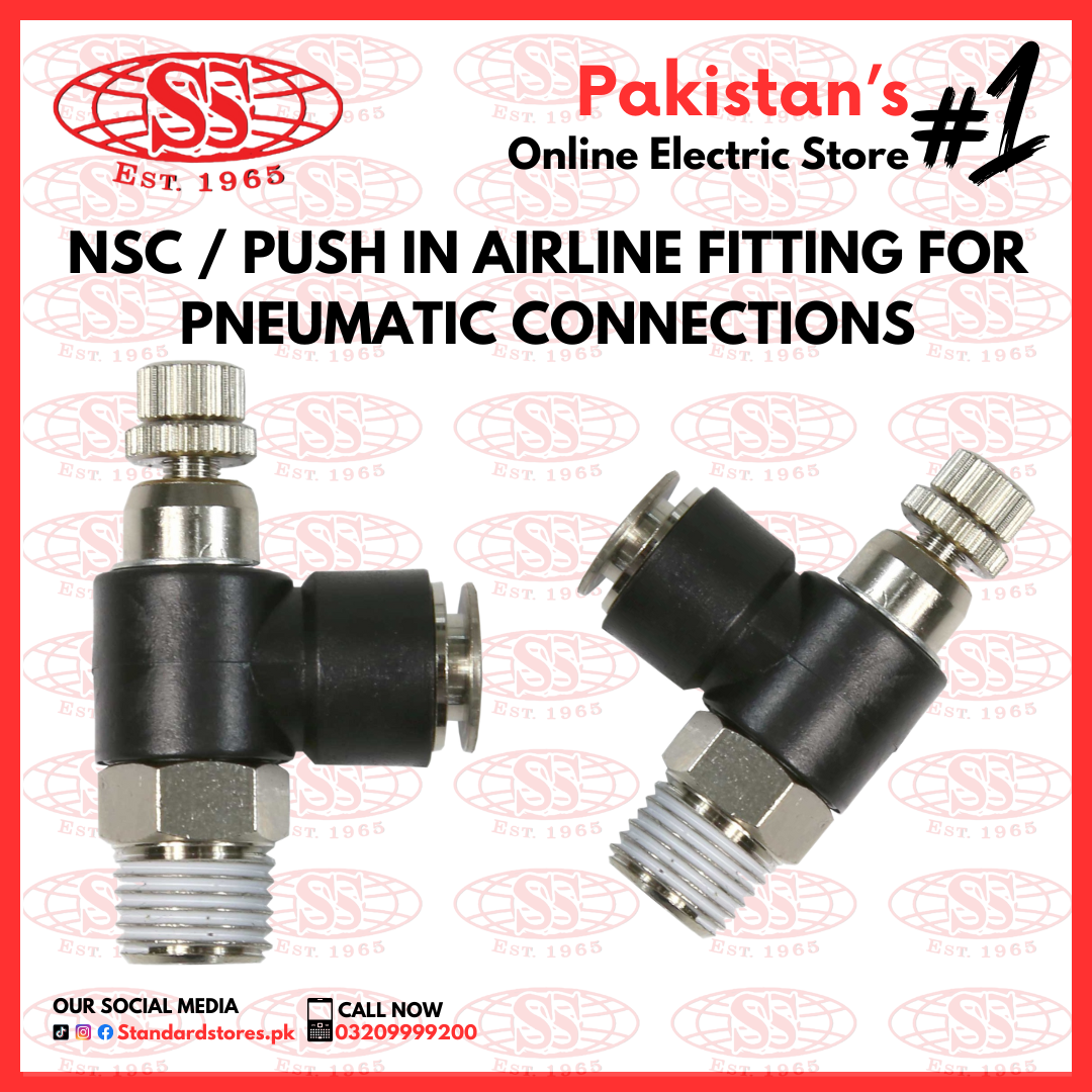 NSC / Push in Airline Control Fitting for Pneumatic Connections ...