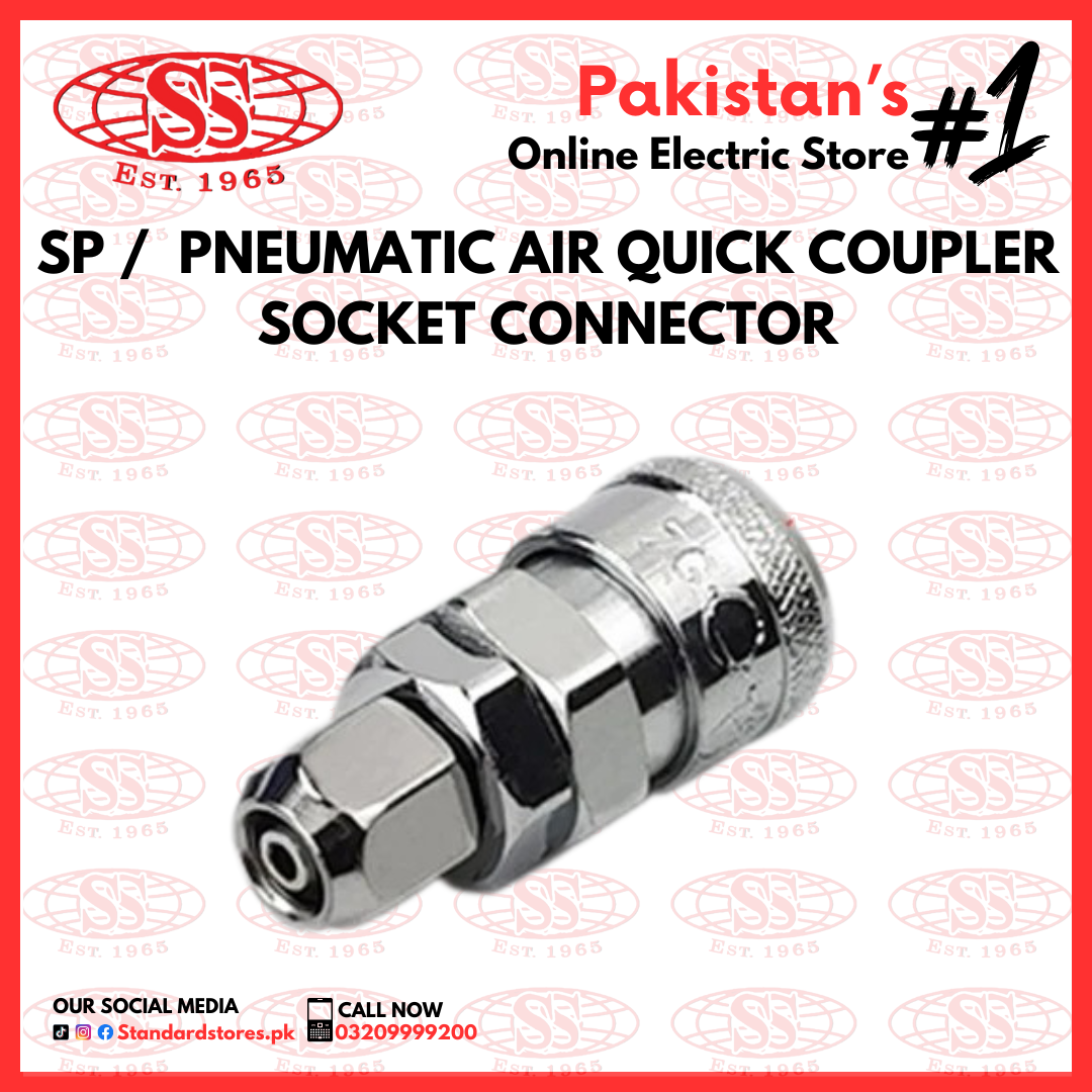 SP/PP / Pneumatic Air Quick Coupler Socket Connector — Standard ...