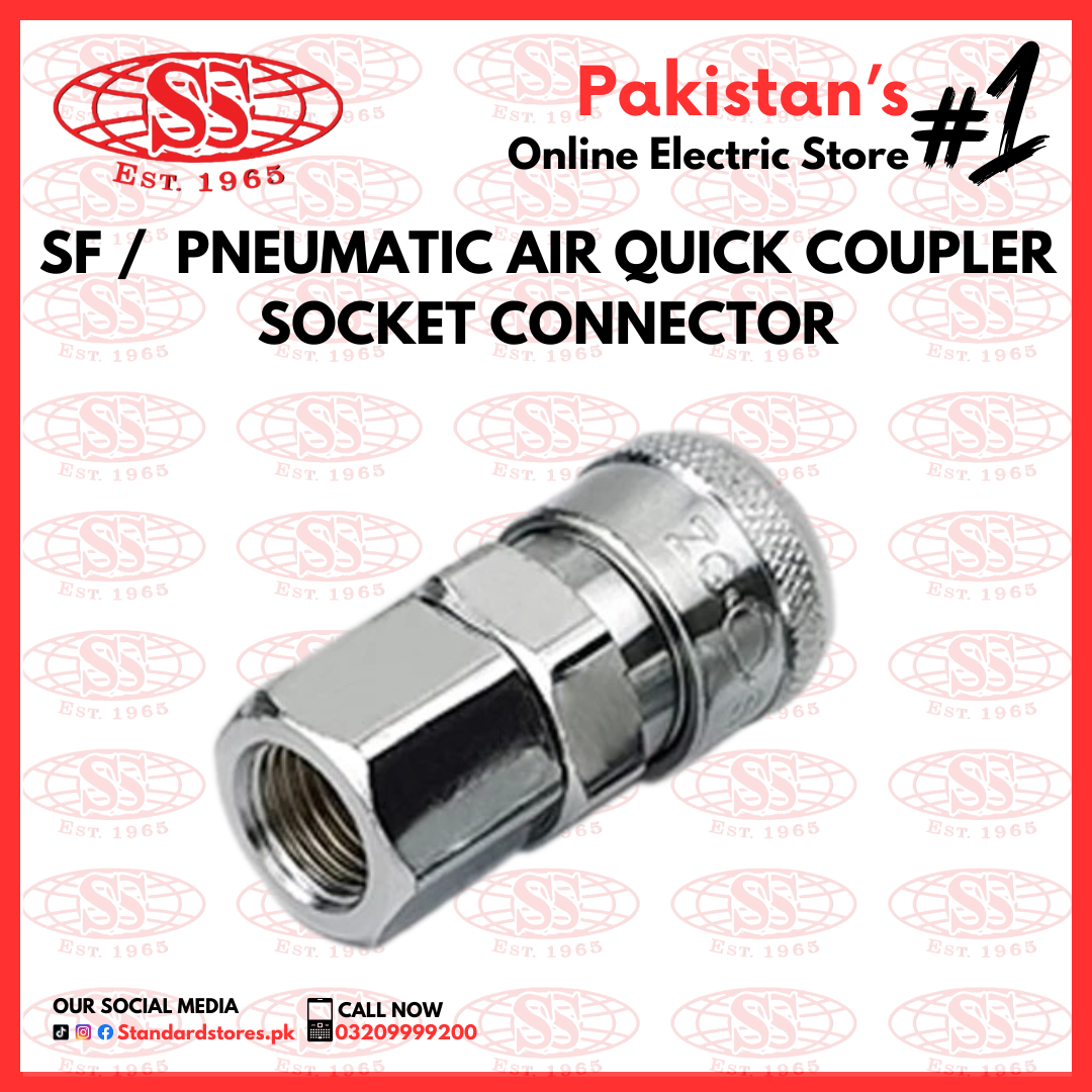SF/PF / Pneumatic Air Quick Coupler Socket Connector — Standard ...
