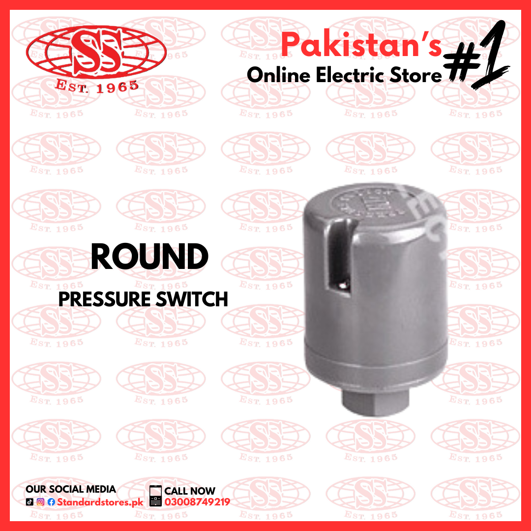 Pressure Switch Round for Water Pump G1/4" Male Thread — Standard ...