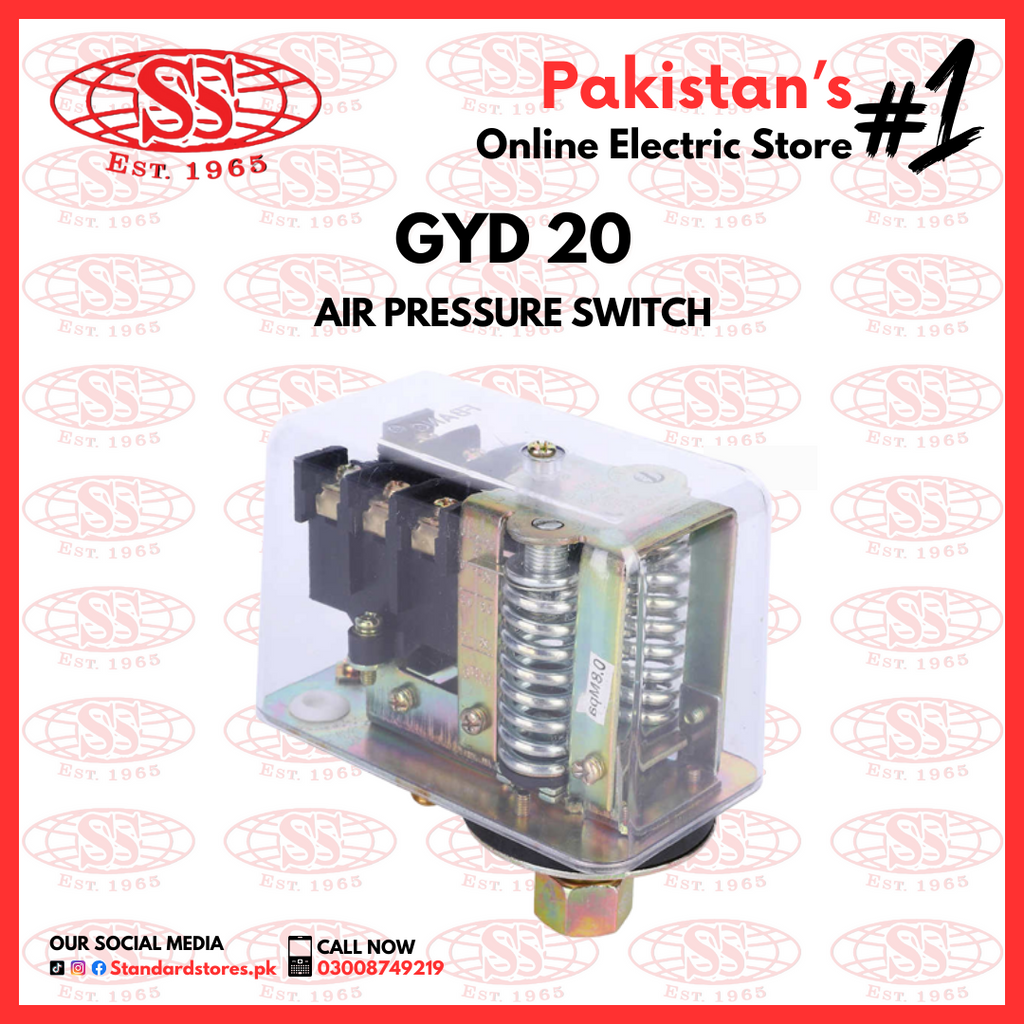 Pressure Switches & Devices — Standard Electric Co.