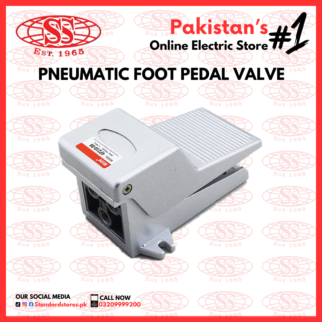 Pneumatic Foot Pedal Valve Air Foot Switch Pneumatic 3WAY RiH ...