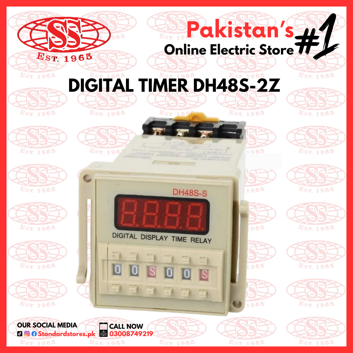 Digital Timer DH48S-2Z — Standard Electric Co.