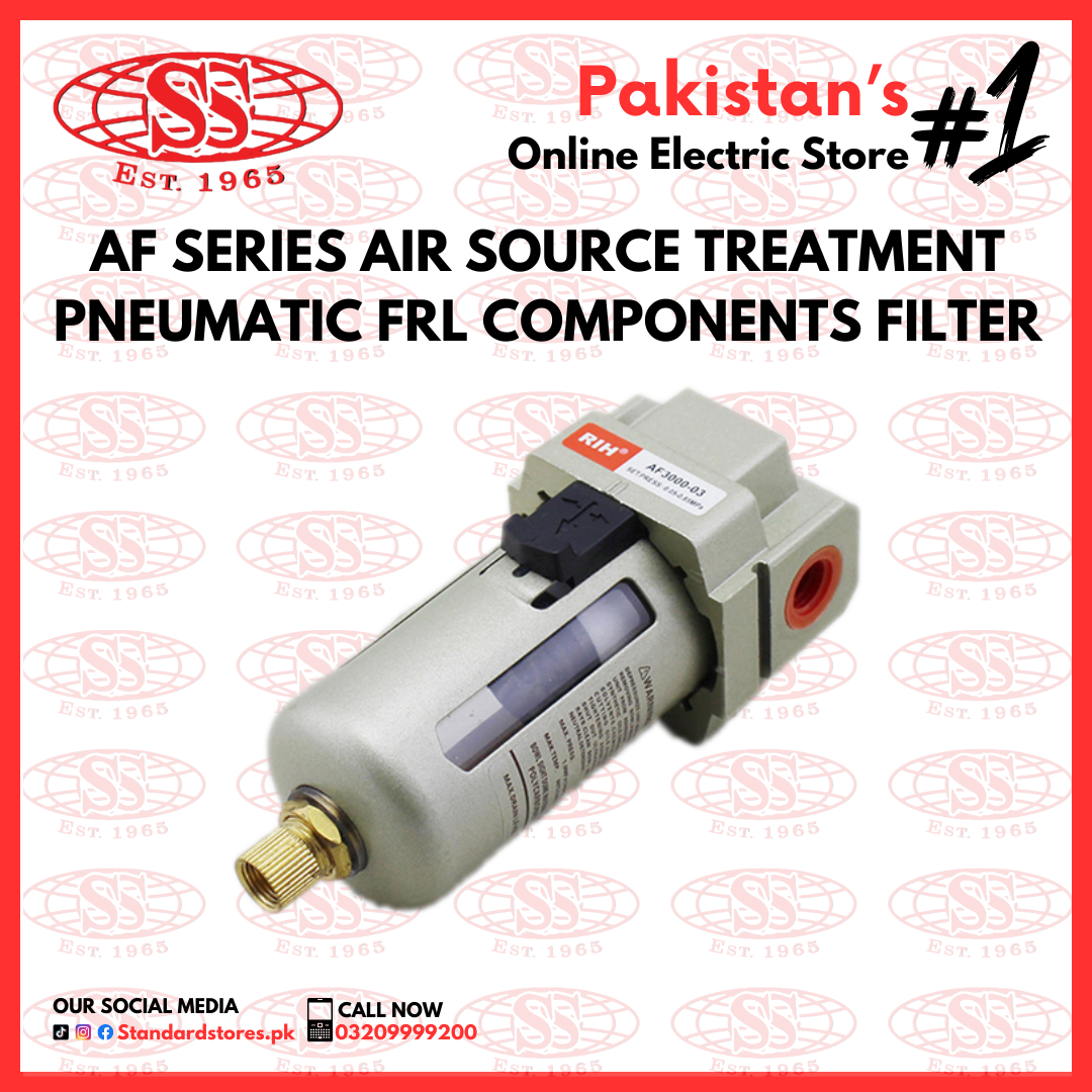 AF Series Air Source Treatment Pneumatic FRL Components Filter ...