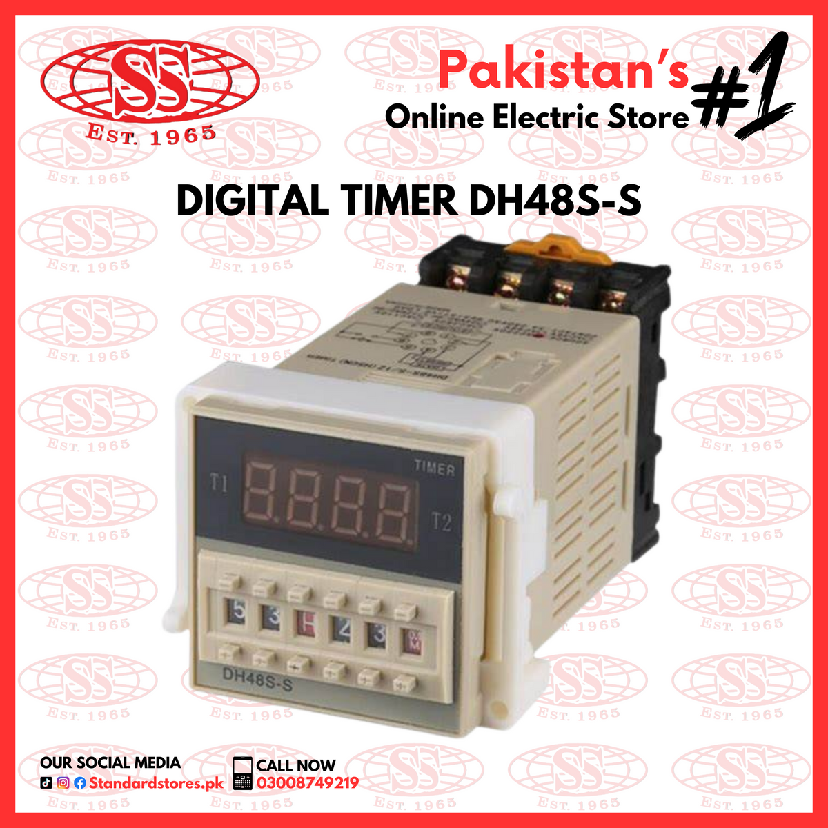 Digital Timer DH48S-S — Standard Electric Co.