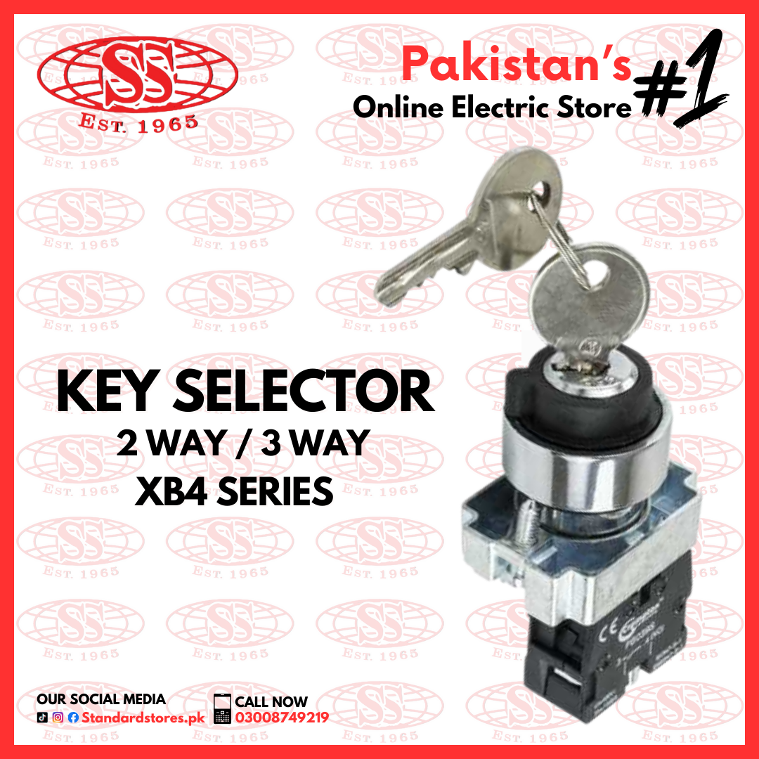 Key Selector 2way / 3way XB4 Series — Standard Electric Co.