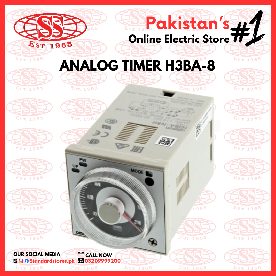 Analog Timer H3BA-8 — Standard Electric Co.
