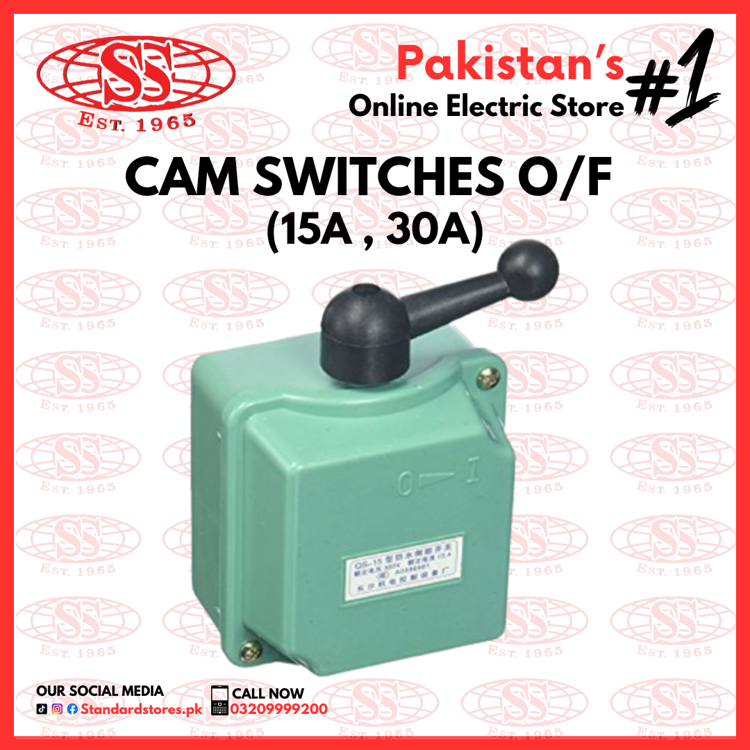 CAM ELECTRIC STARTER SWITCHS ON/OFF (15A/30A) — Standard Electric Co.