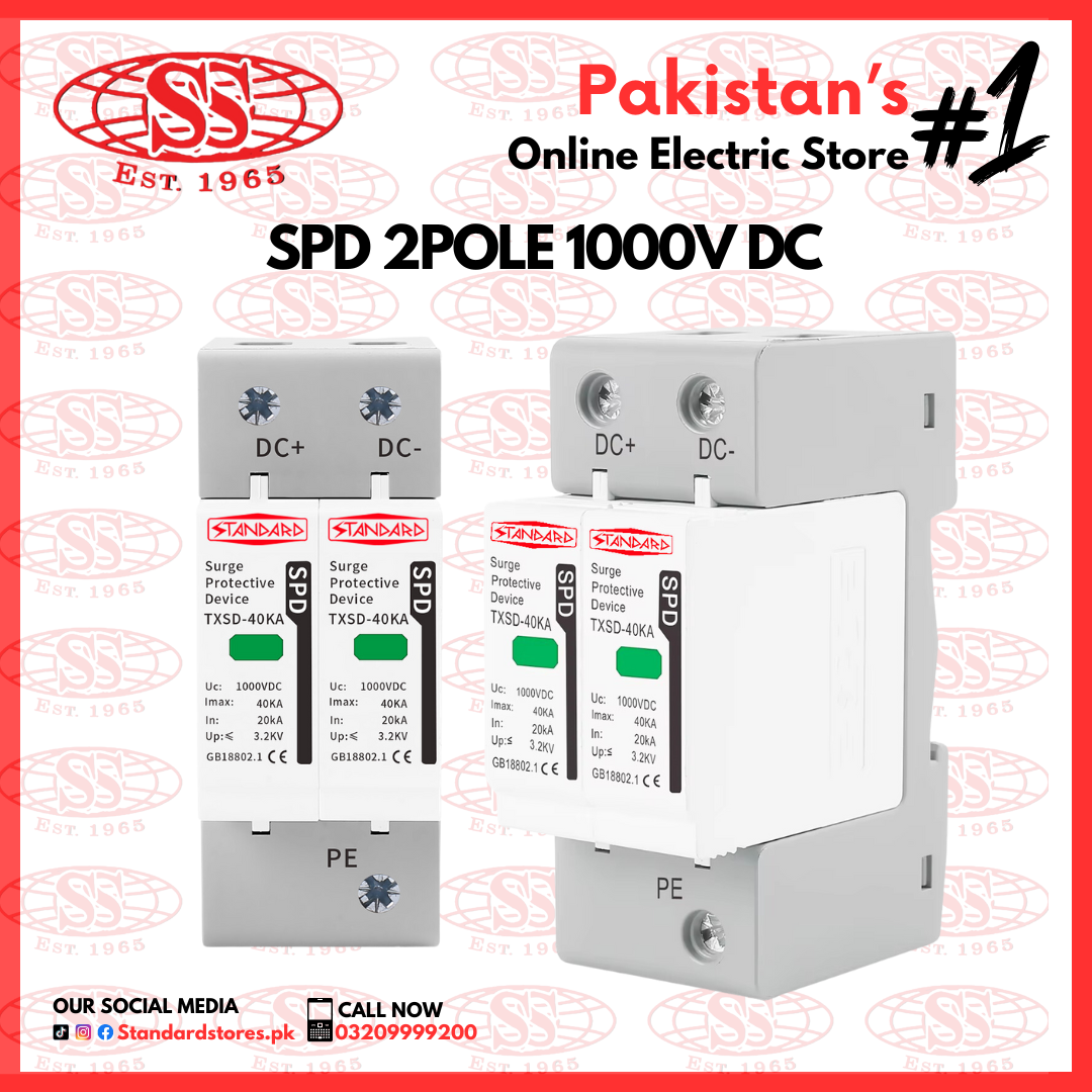 SPD 2Pole 1000V DC Standard Electric Co.
