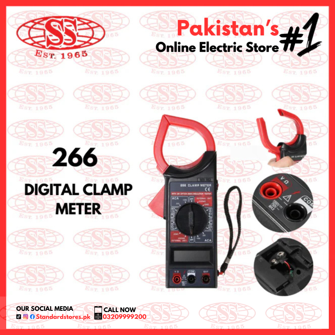 Digital Clamp Meter 266 — Standard Electric Co.