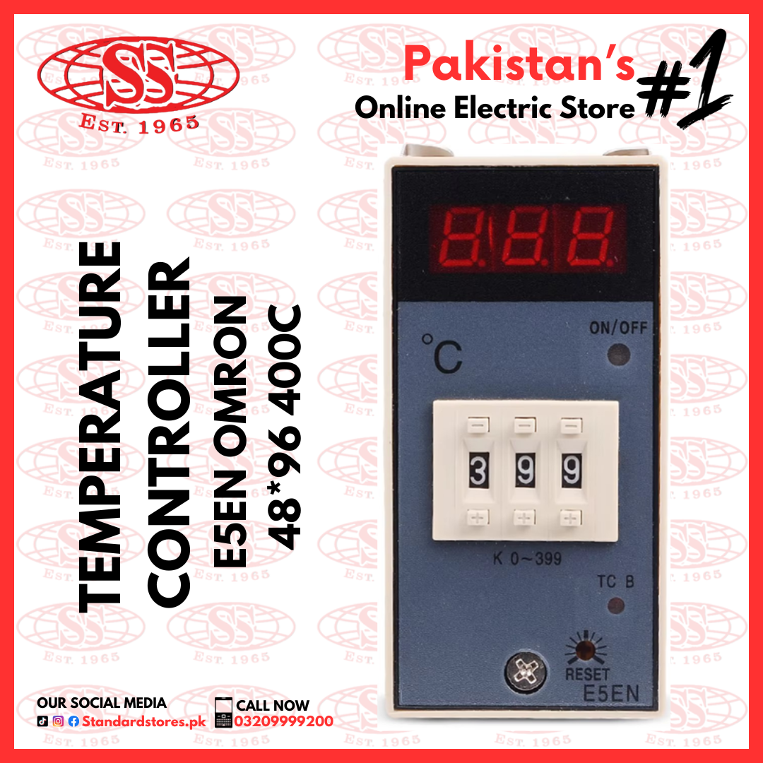 E5EN OMRON Temperature Controller 48*96 — Standard Electric Co.