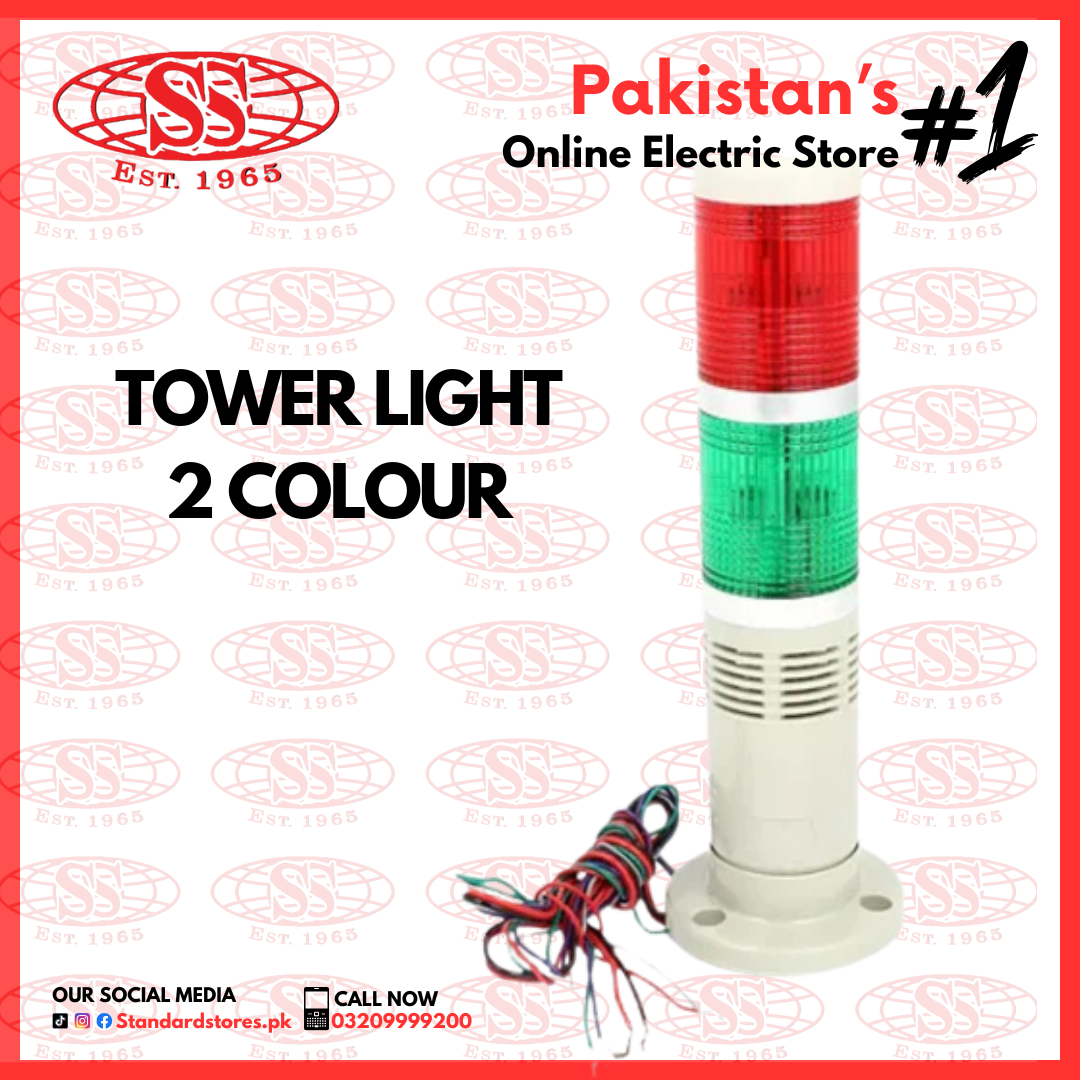 Electric Machine Tower lights 2 colors / 3 colors — Standard Electric Co.