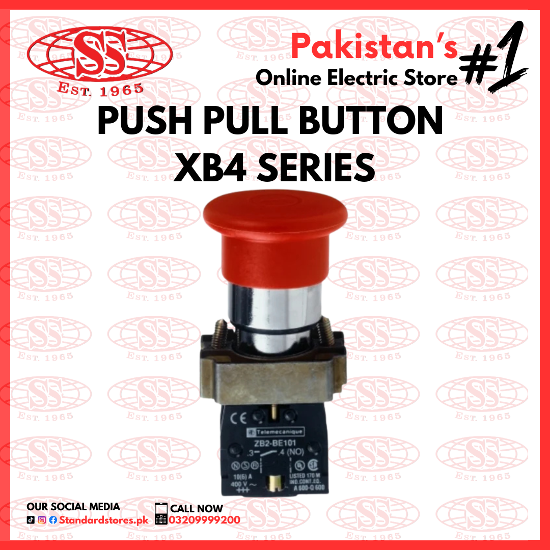 Emergency Push Pull Button XB4 Series — Standard Electric Co.