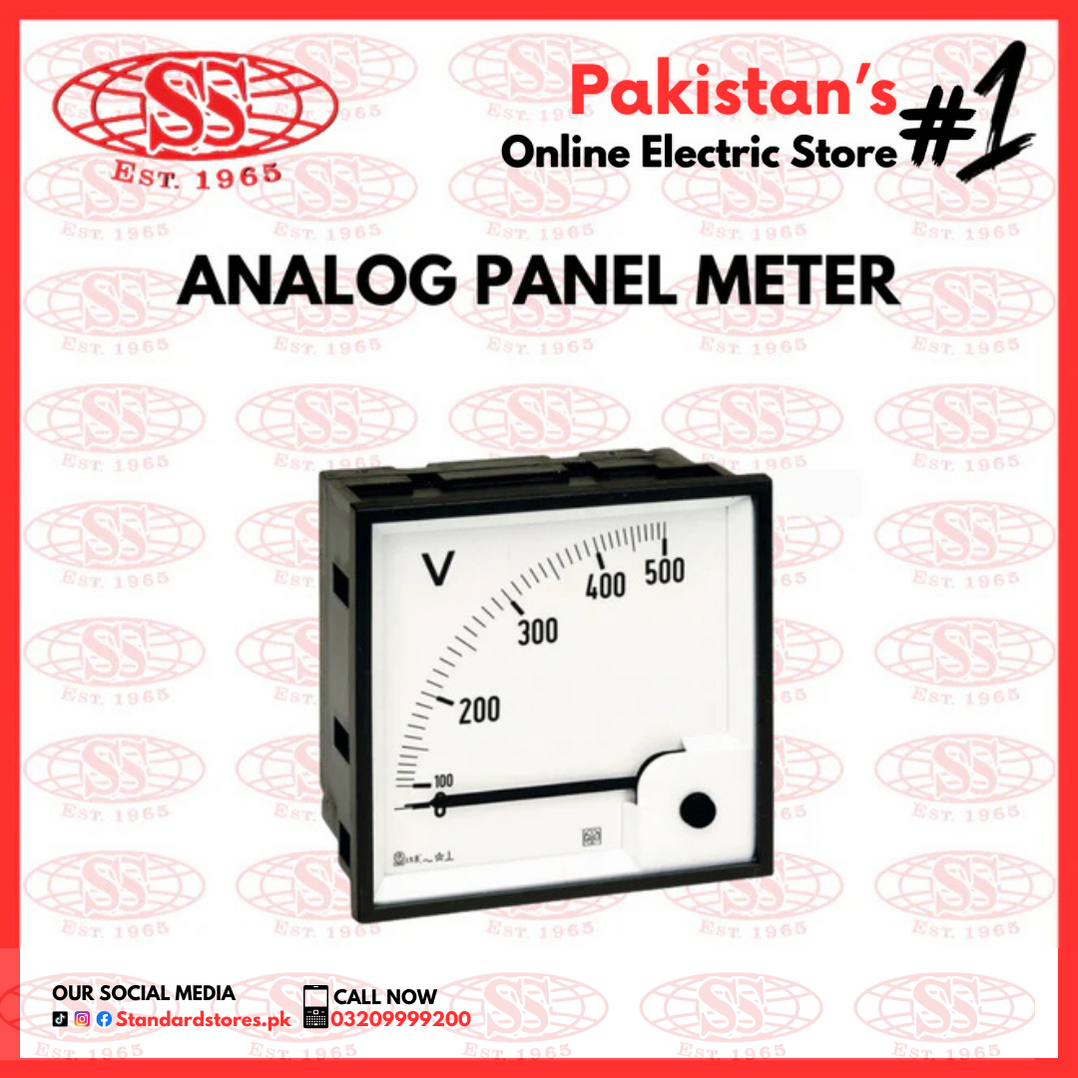 Panel Volt Meter Analog — Standard Electric Co.