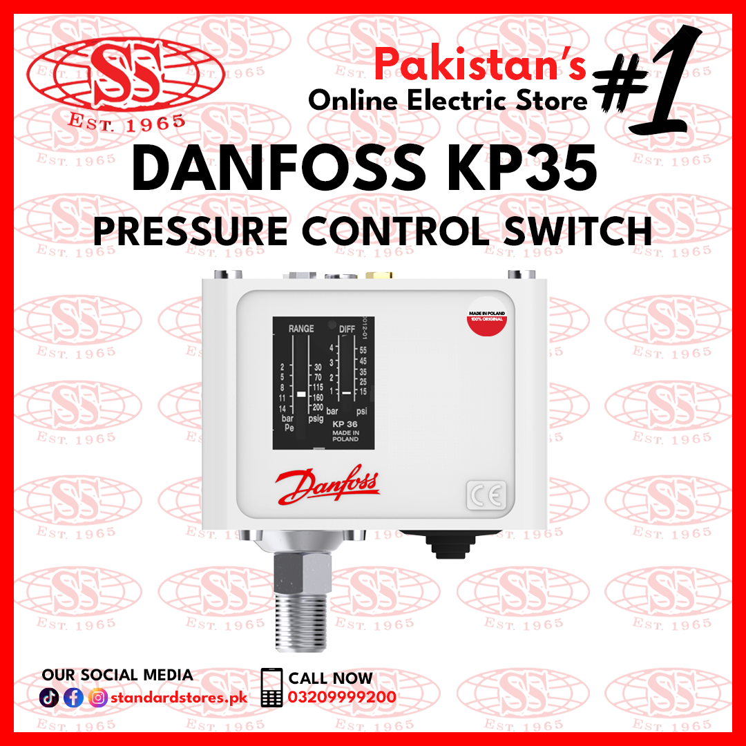 Pressure Control Switch DANFOSS KP35 (Original) — Standard Electric Co.