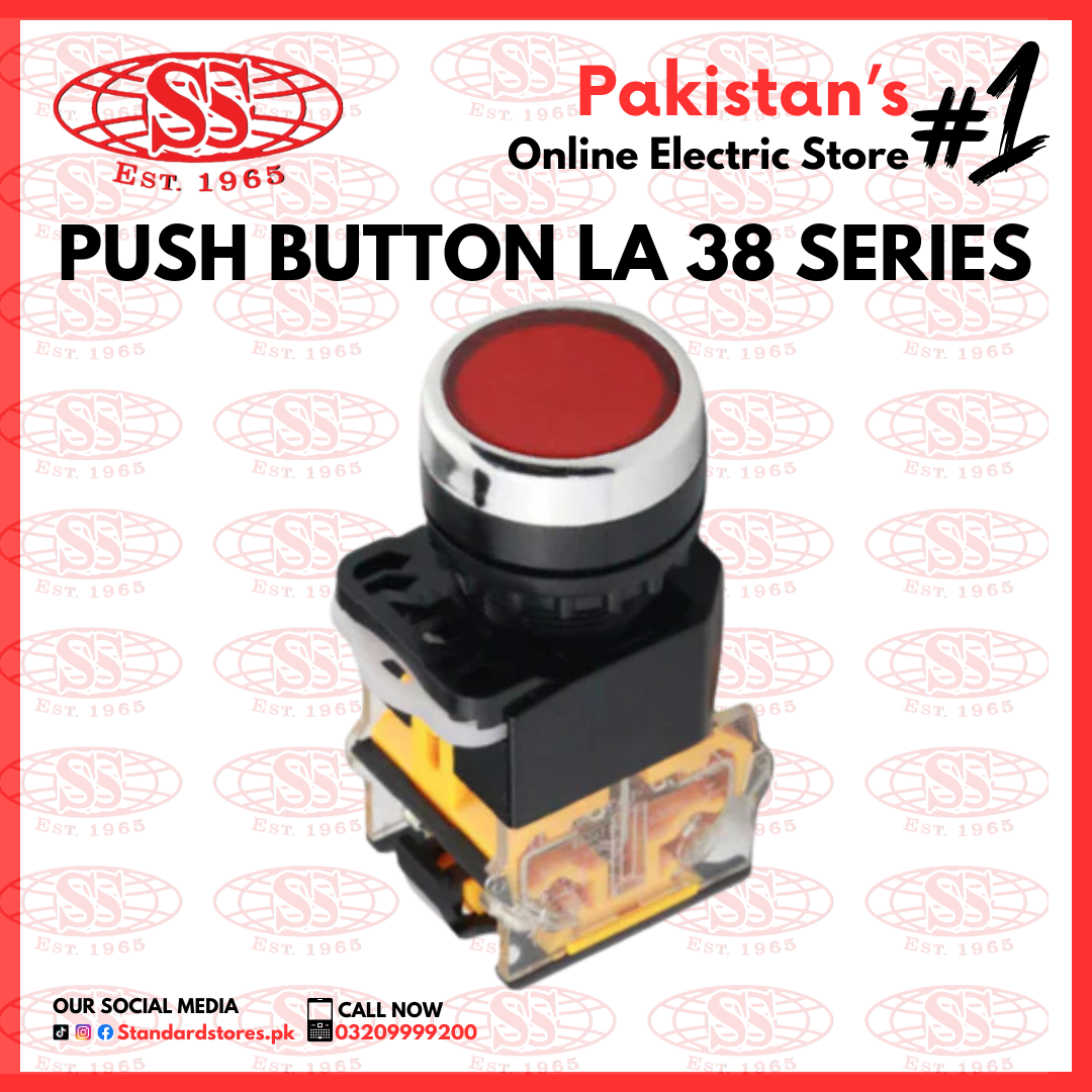 Push Button 22mm LA38 series — Standard Electric Co.