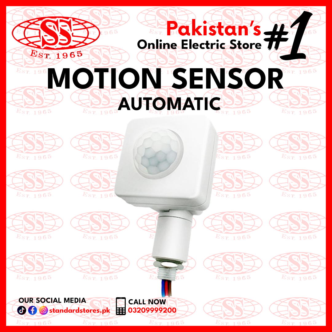 SIC 180° PIR Motion Sensor Automatic Waterproof — Standard Electric Co.