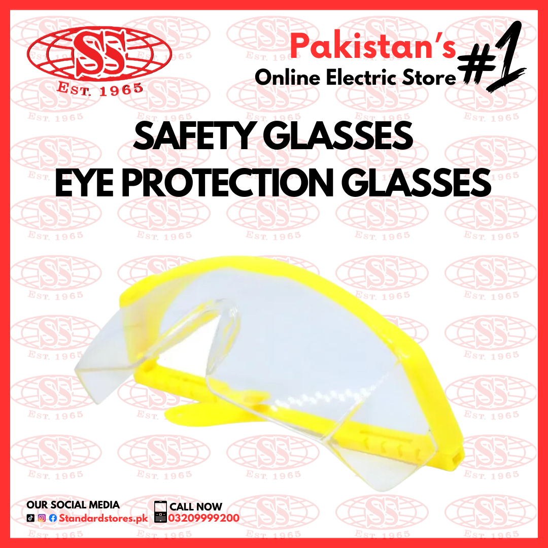 Safety Glasses Eye Protection Glasses — Standard Electric Co.