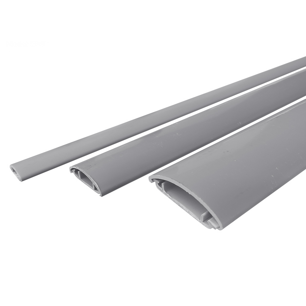 Floor Cable Duct Office Floor Trunk Wide Grey Floor Cable Duct with Gu ...